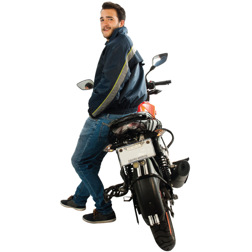 Chumpa Enguatada para Motorista - Productos Ciclón